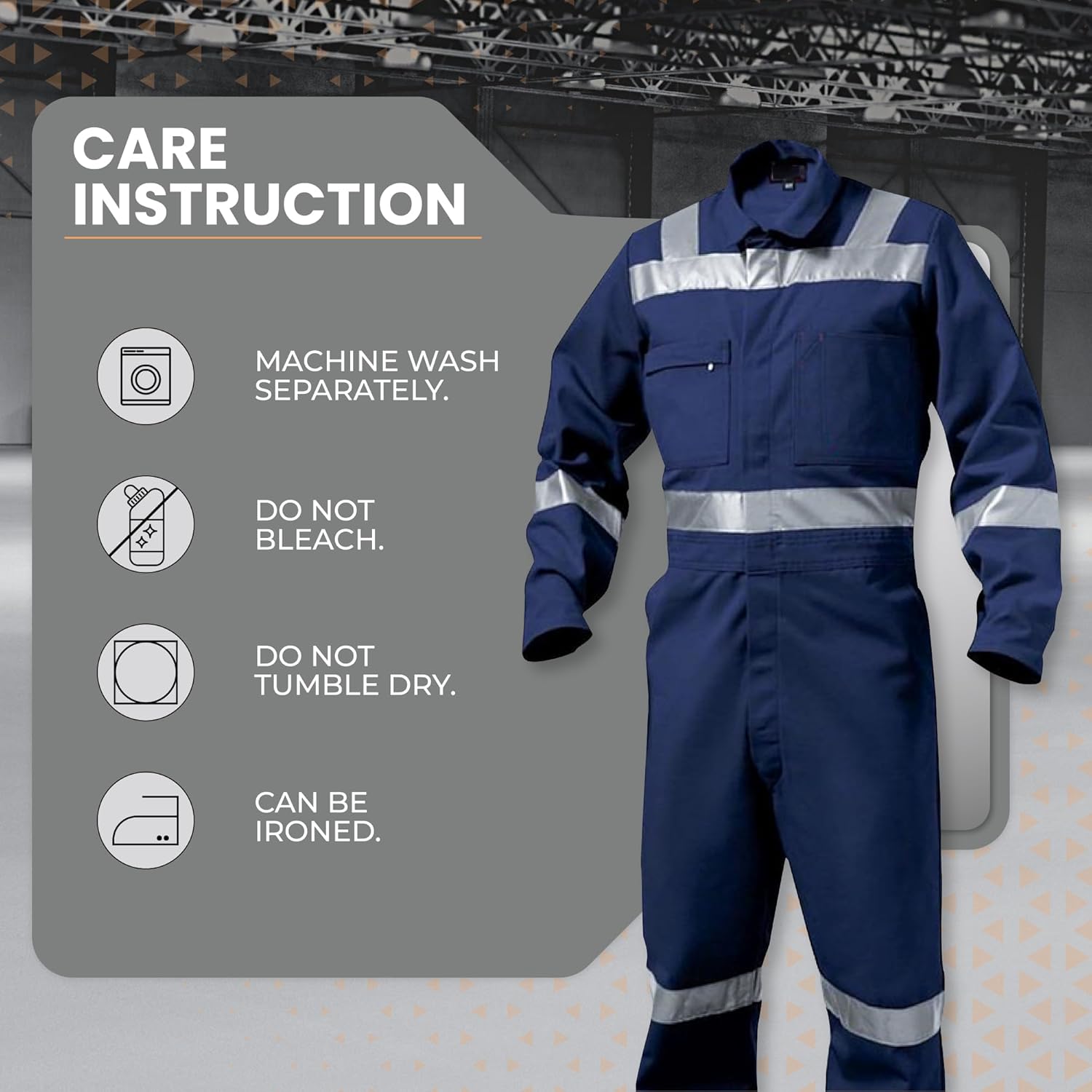 KROST Boiler Suit Coverall with Multiple Pockets | Flame Retardant ...