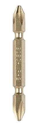 Bosch Professional Extra Hard, Double Ended Screwdriver Bits, Type Ph2-Ph2, Length 65mm, Gold ...
