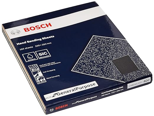 Bosch Professional Hand Sanding Sheet For General Purpose, 230 X 280 Mm ...
