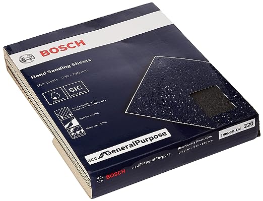 Bosch Professional Hand Sanding Sheet For General Purpose, 230 X 280 Mm ...