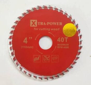 Xtra Power TCT Saw Blade 4x40 Wood Cutter - KROST