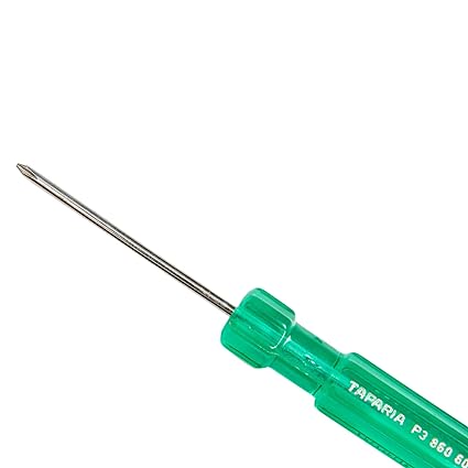 Taparia P3 860 60 Steel Tip No.0 Philips Screw Driver (Green and Silver ...