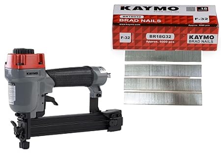 Kaymo Pneumatic Brad Nailer ECO-PB18G32 With Kaymo BR18G32 18 Gauge ...