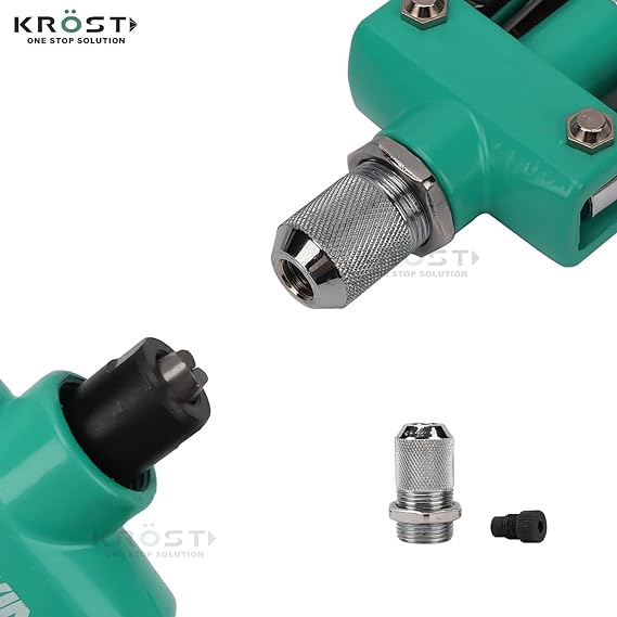 KROST 17" Non Slip Double Handle Rivet Gun With Pop Rivets, Hand Pull ...