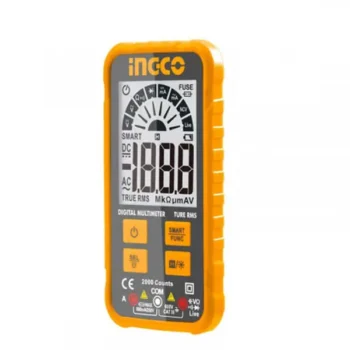 Digital Multimeter CAT.III 600V, INGCO DM6001 - KROST