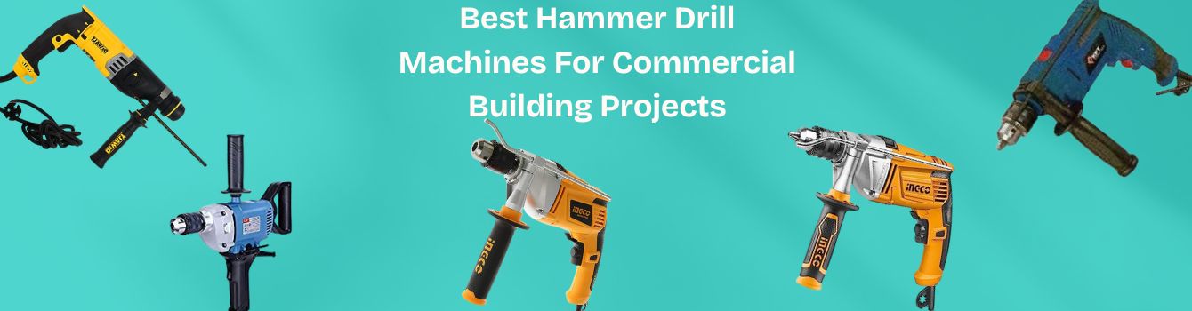 Best Hammer Drill Machines For Ceiling And Wall Installations